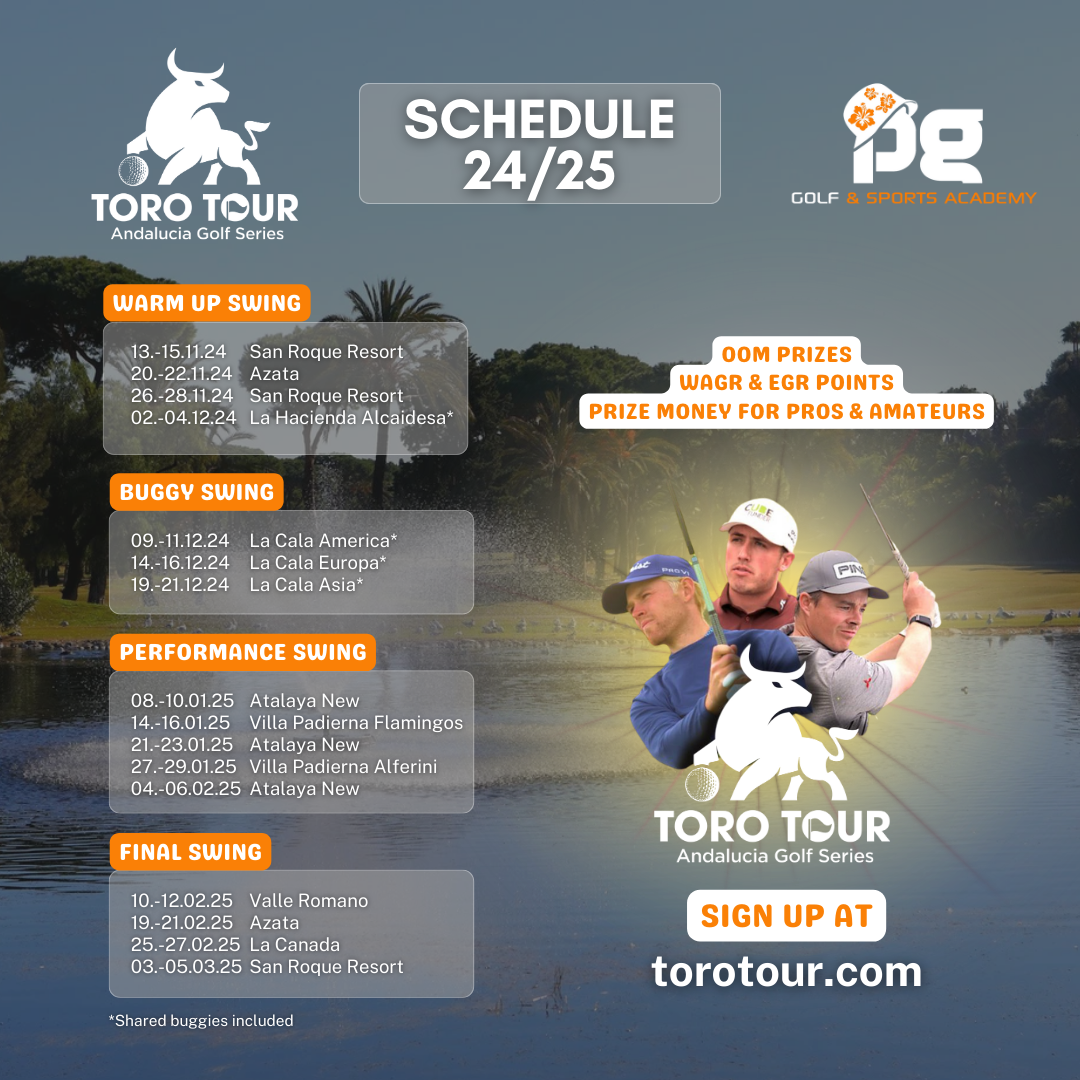 PG Golf Academy - Toro Tour